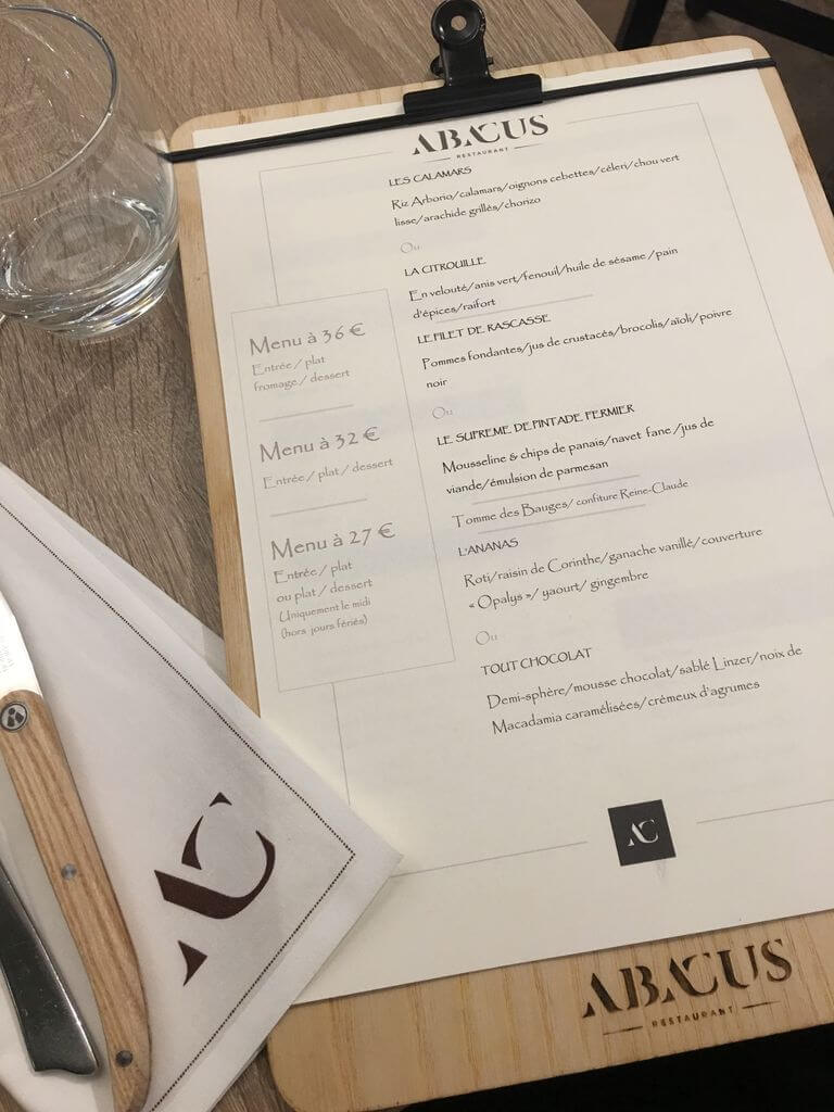 ABACUS restaurant // petit resto qui a tout d'un grand - Une Pintade à ...
