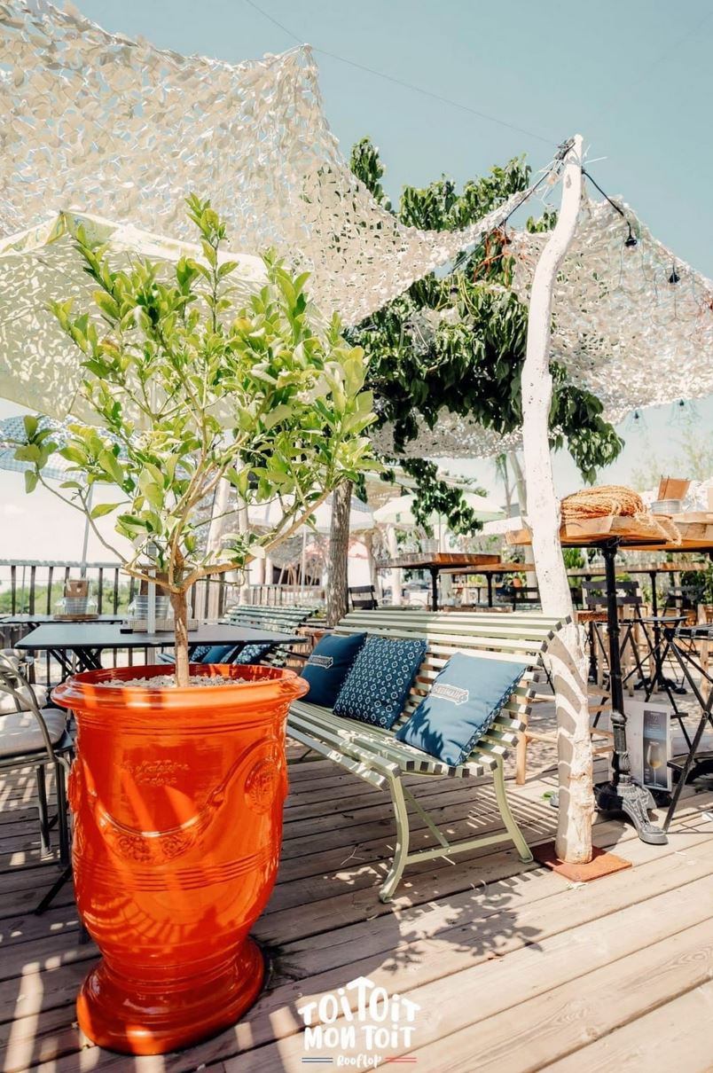 TOI TOIT MON TOIT // le rooftop du Marché du Lez à Montpellier - Une Pintade à Montpellier